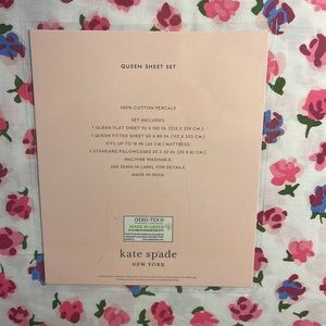 kate spade | Bedding | New Kate Spade Queen Sheet Set | Poshmark